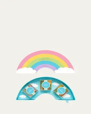 SUGARFINA Rainbow 3-piece Candy Bento Box - One-color
