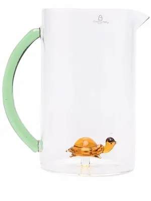 ICHENDORF MILANO Animal Farm Turtle Detail Vase - Neutrals