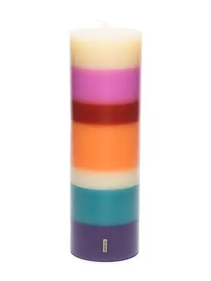 Missoni Totem Striped Candle - Blue