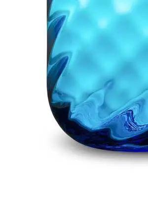 Dolce & Gabbana Hand-blown Murano Water Glasses - Blue