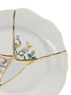 SELETTI Crack Detail Plate