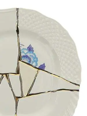 SELETTI Crack Detail Plate
