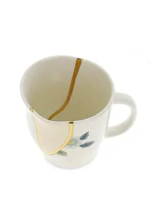 SELETTI Crack Detail Mug