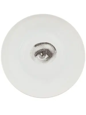 FORNASETTI Plate - White