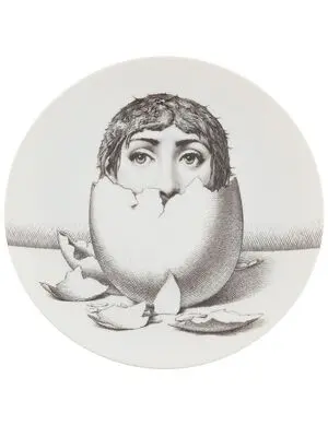 FORNASETTI Plate - White