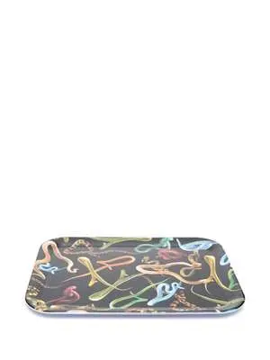 SELETTI Snakes In Melamina Tray