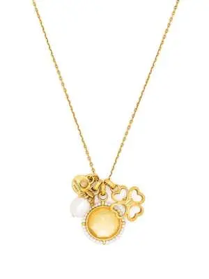 GOOSSENS Talisman Trio Charms Necklace - Gold