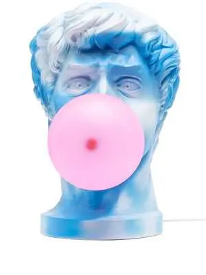SELETTI Bubble-gum Ceramic Head Sculpture