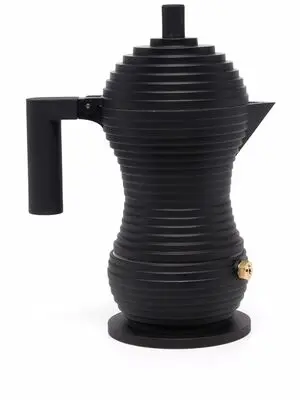 ALESSI Pulchina Espresso Coffee Maker - Black