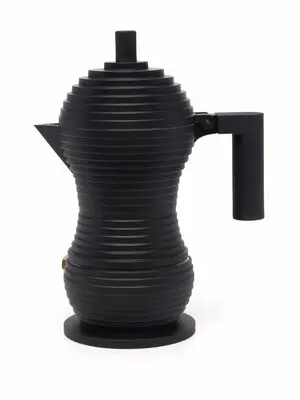 ALESSI Pulchina Espresso Coffee Maker - Black