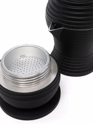 ALESSI Pulchina Espresso Coffee Maker - Black