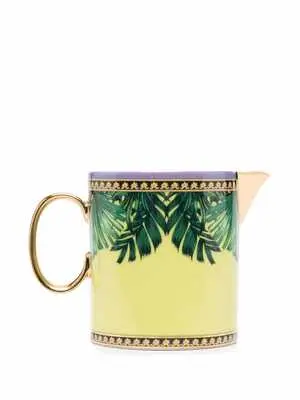 Versace Tropical-print Panelled Mug