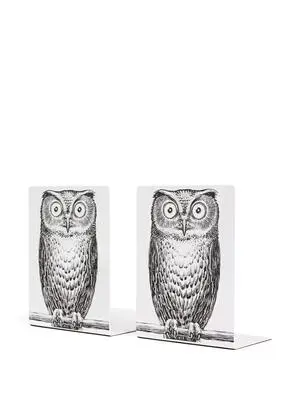 FORNASETTI Owl Bookends