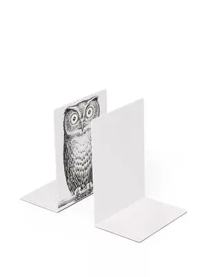 FORNASETTI Owl Bookends