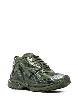 Balenciaga Runner Panelled Low-top Sneakers - Green