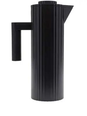 ALESSI Rib-detail Jug - Black