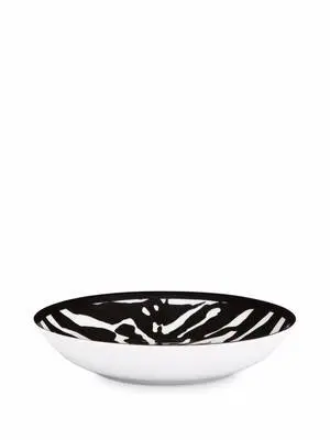 Dolce & Gabbana Zebra-print Porcelain Soup Plates