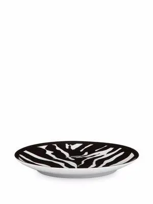 Dolce & Gabbana Zebra-print Porcelain Bread Plates