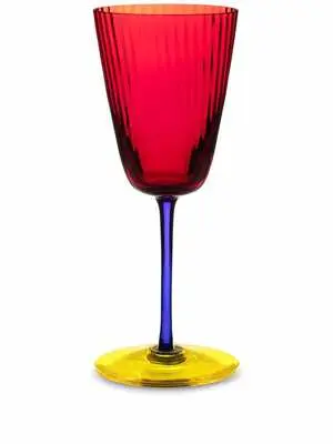 Dolce & Gabbana Murano Wine Glass - Red