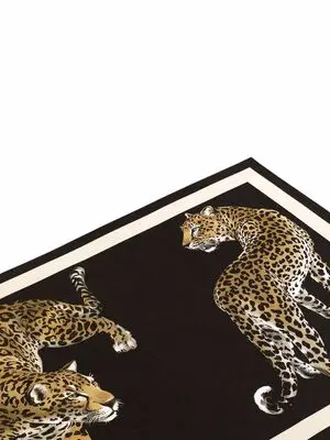 Dolce & Gabbana Leopard-motif Paper Placemats