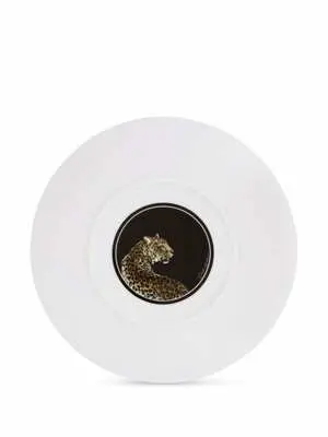 Dolce & Gabbana Leopard-print Porcelain Soup Plates