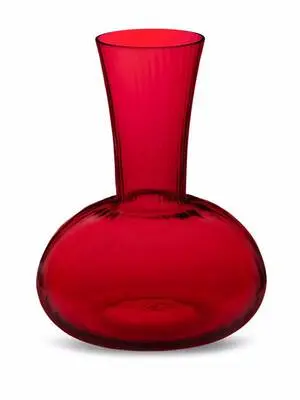 DOLCE & GABBANA CASA Murano Glass Wine Pitcher - Red