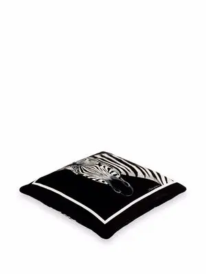 Dolce & Gabbana Small Zebra-print Velvet Cushion