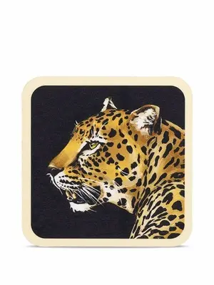Dolce & Gabbana Leopard-motif Paper Coasters