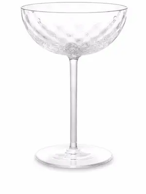 Dolce & Gabbana Hand-blown Murano Champagne Glass - White