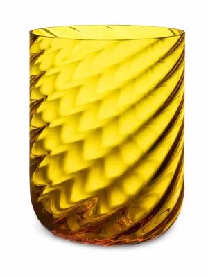 Dolce & Gabbana Hand-blown Murano Water Glasses - Yellow