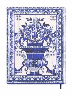 Dolce & Gabbana Large Mediterraneo-print Blank Notebook