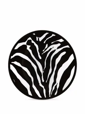 Dolce & Gabbana Zebra-print Porcelain Dessert Plates