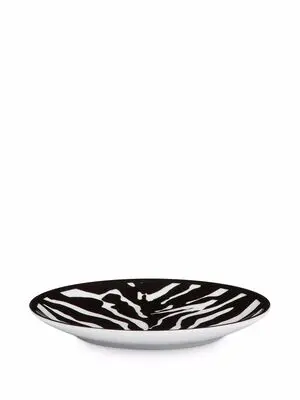 Dolce & Gabbana Zebra-print Porcelain Dessert Plates