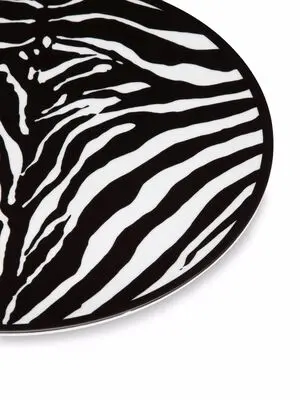 Dolce & Gabbana Zebra-print Porcelain Charger Plate