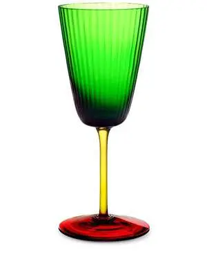Dolce & Gabbana Murano Wine Glass - Green