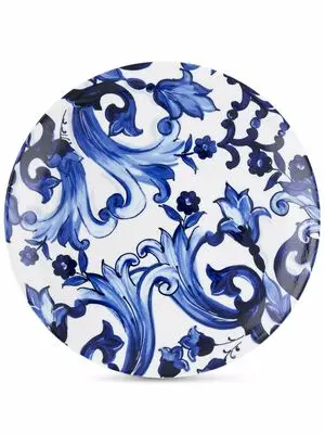 Dolce & Gabbana Blu Mediterraneo Charger Plate - White