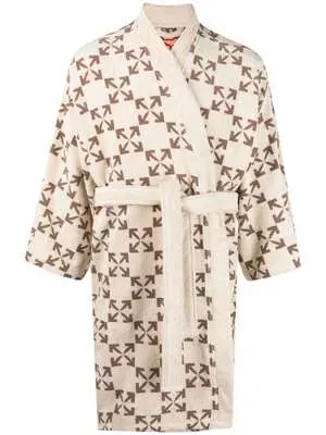 Off-White Arrows Pattern Robe