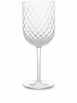 Dolce & Gabbana Murano Wine Glass - White