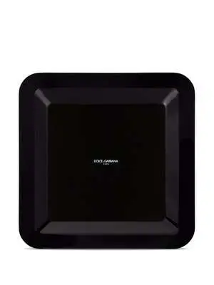Dolce & Gabbana Medium Zebra-print Wood Tray