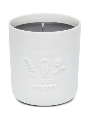 L'Objet Rose Noire Embossed Candle - White