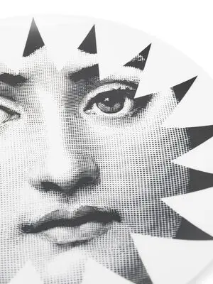 FORNASETTI Graphic Print Plate