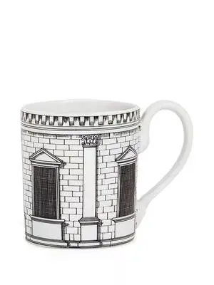 FORNASETTI Architettura Mug - Grey