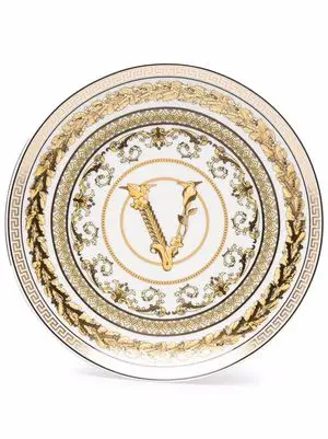 Versace Virtus Gala 17cm Plate - White
