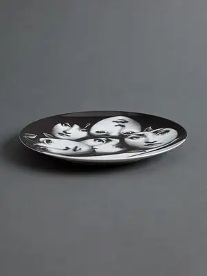 FORNASETTI Plate - Grey