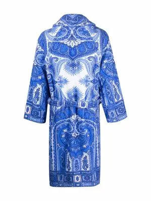 Etro Paisley Print Bathrobe