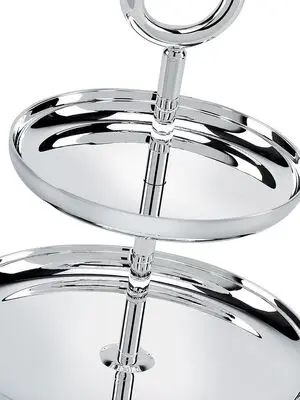 Christofle Vertigo Two-tier Pastry Stand