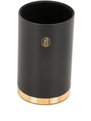 EL CASCO 23kt Gold Pencil Pot - Black