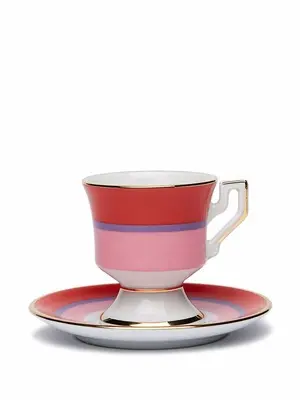 La DoubleJ Set Of 4 Espresso Cups - Red
