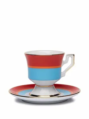 La DoubleJ Set Of 4 Espresso Cups - Red