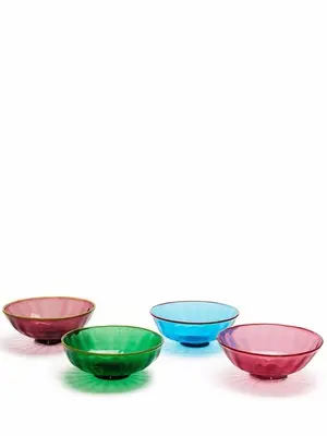 La DoubleJ Set Of 4 Nut Bowl - Blue